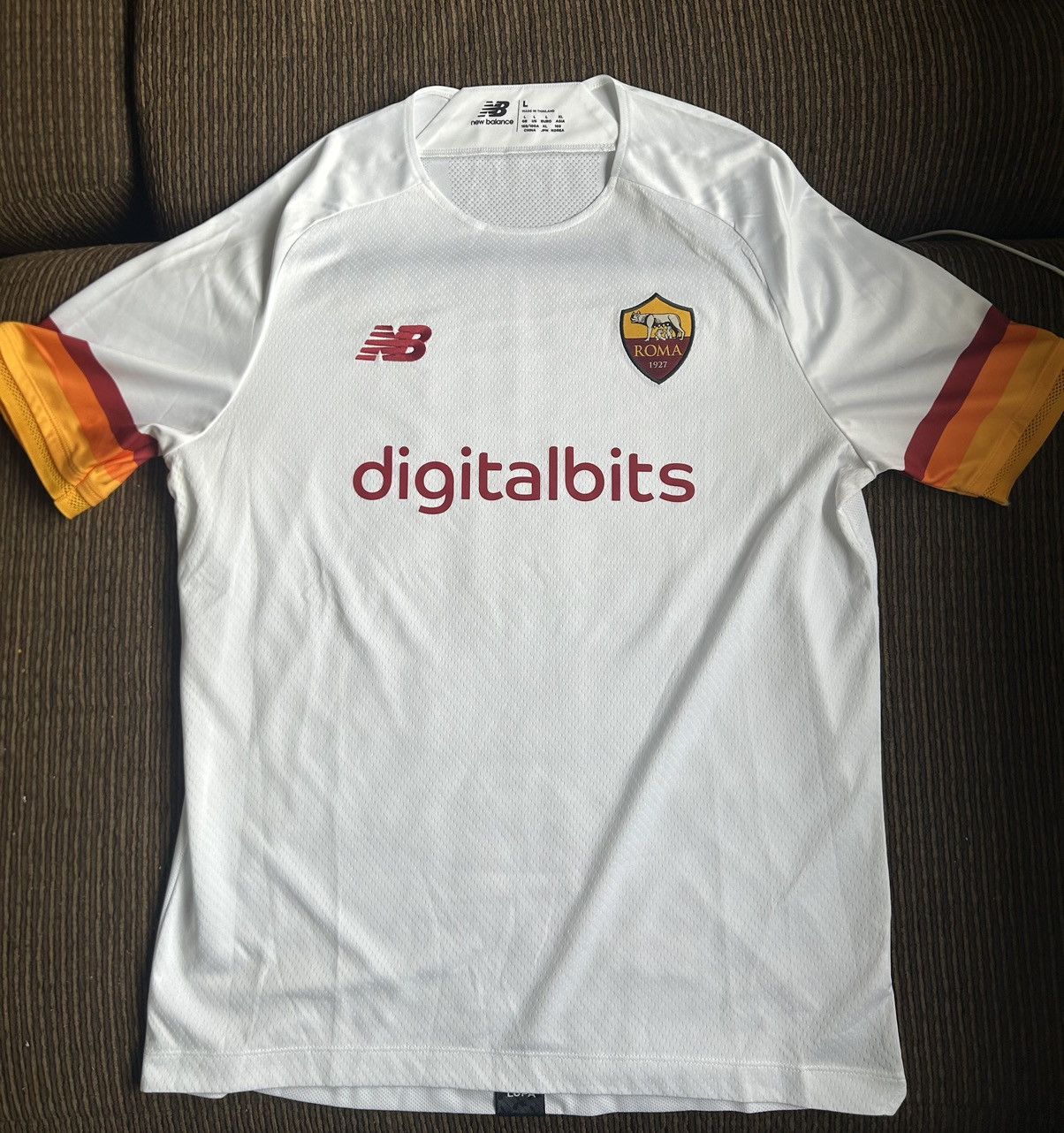 New Balance 2021-2022 AS Roma Away kit | Grailed
