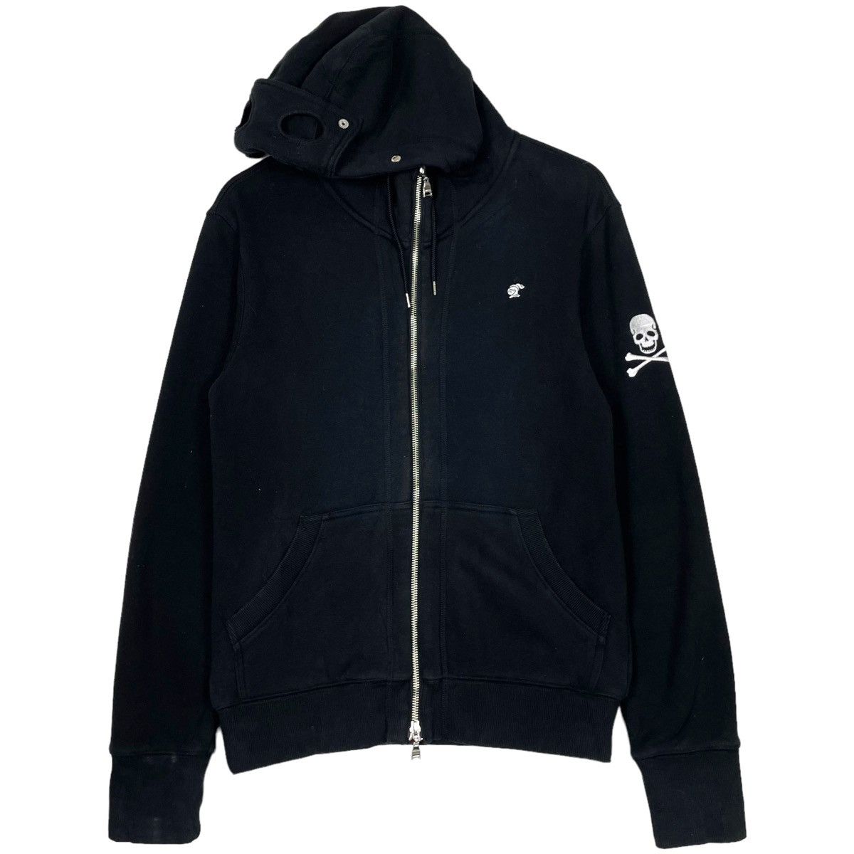 Mastermind Japan 💥LOVELESS SKULL LOGO ZIPPER HOODIE | Grailed