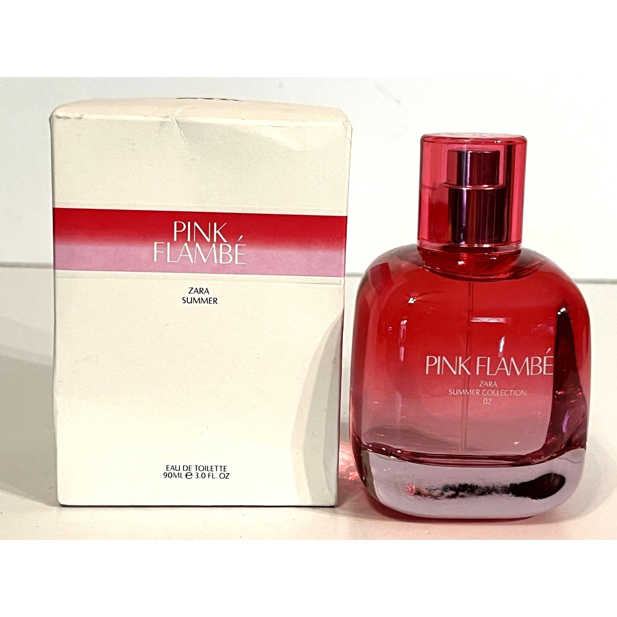 Zara ZARA Pink Flambe Summer Eau De Toilette Perfume 3oz NEW | Grailed