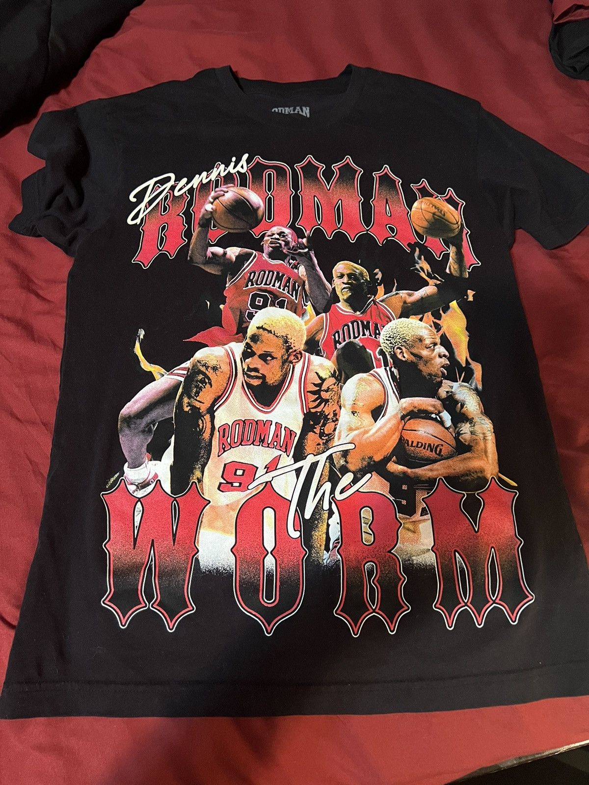 Vintage Dennis Rodman The Worm T-Shirt | Grailed