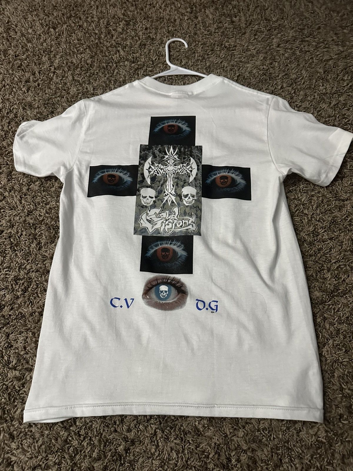 Drain Gang Bladee Cold Visions Tee | Grailed