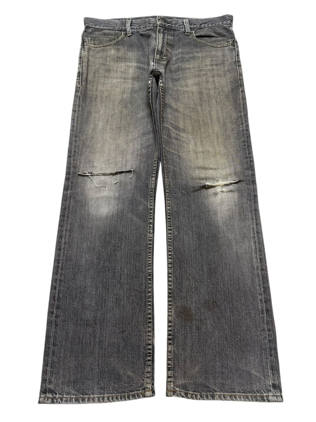 Eddie Bauer Vintage Eddie Bauer Mud Wash Faded Style Distress Loose ...