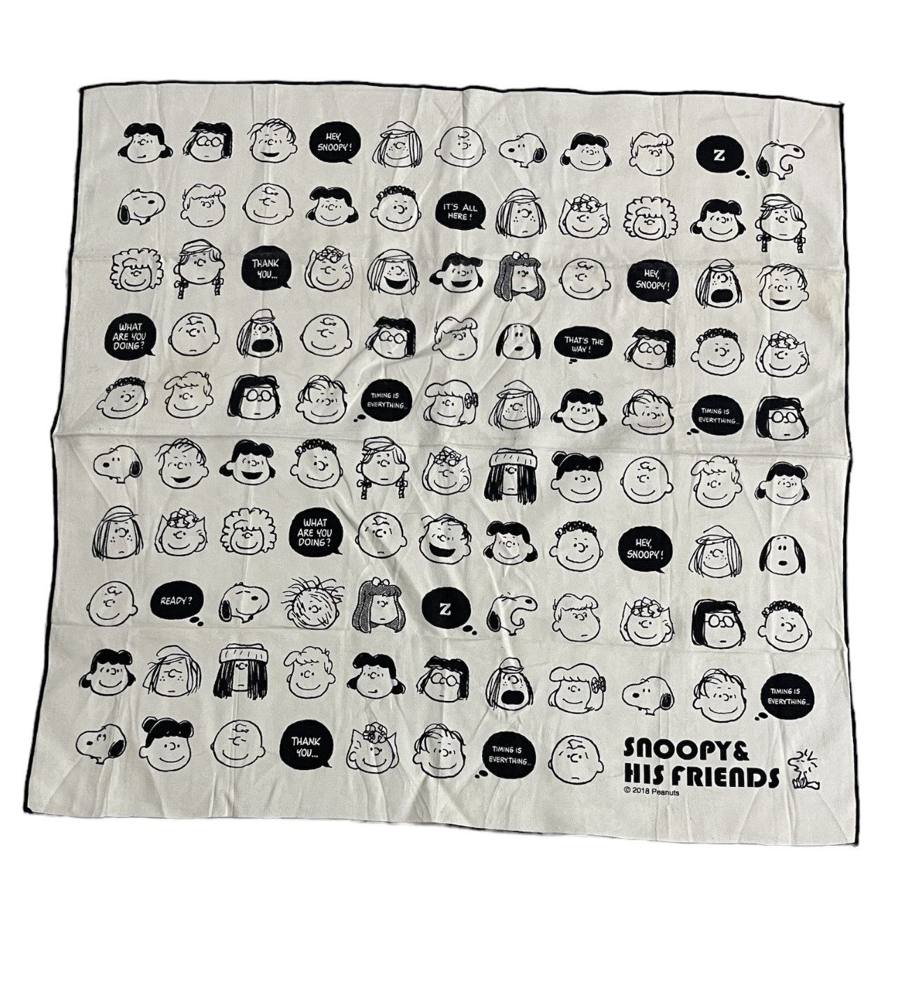 Peanuts SNOOPY BANDANA HANDKY | Grailed