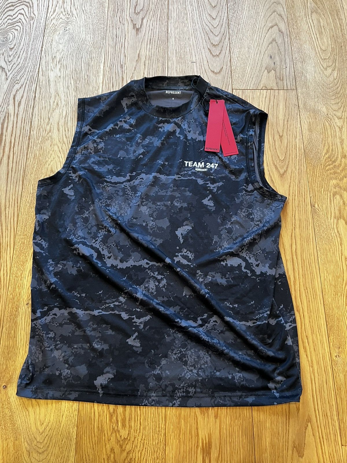 Represent Clo. 247 Represent Oversized Tank X Wit - Camo | Grailed