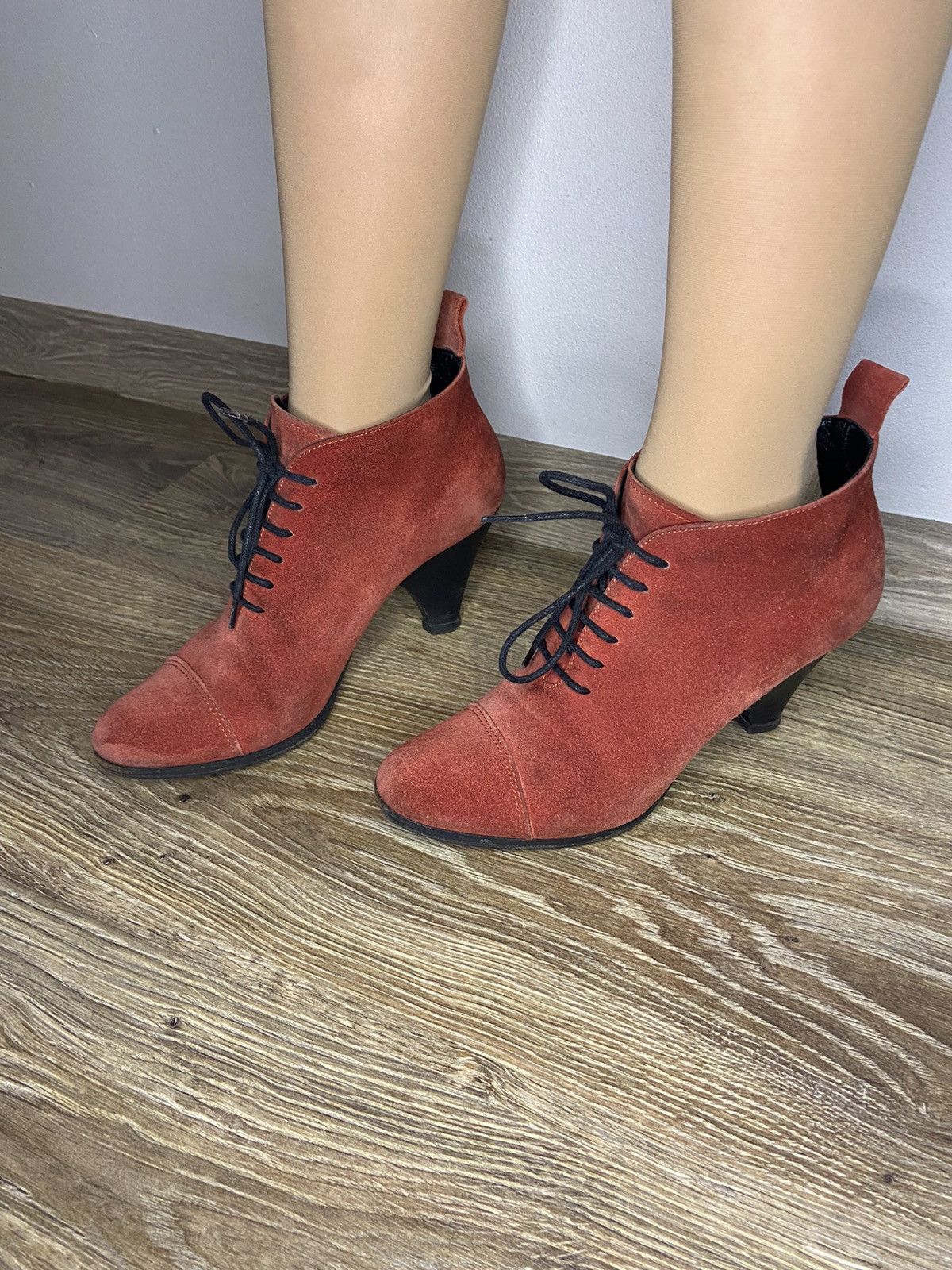 Vintage Maison Margiela Calf-Split 80s Anckle Leather Y2K Rare Boots ...