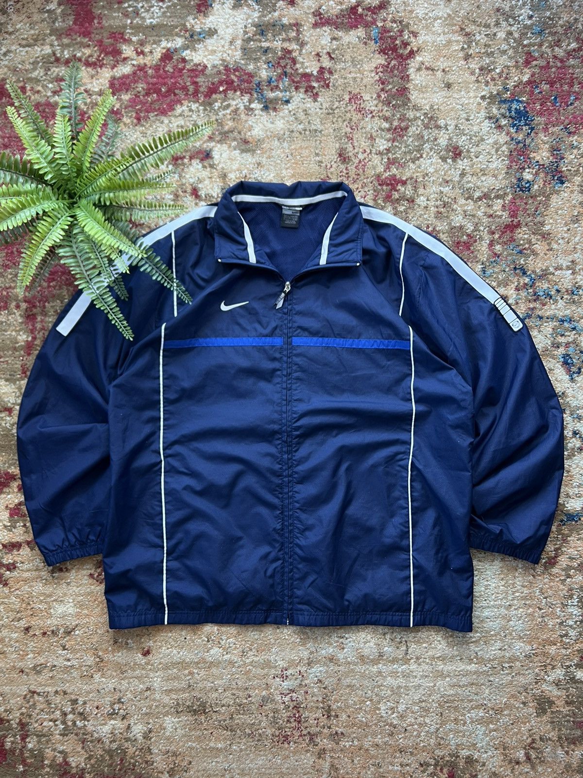 Nike 90’s NIKE TEAM RETRO Y2K TRACK JACKET SWOOSH LOGO | Grailed
