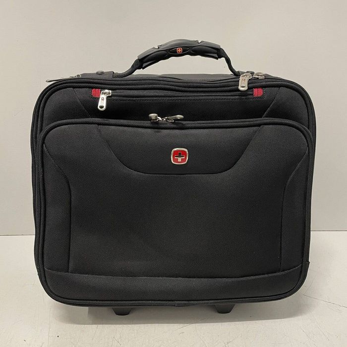 Swissgear Swiss Gear Wenger Metro-Roller Carry On Luggage w Laptop Bag ...