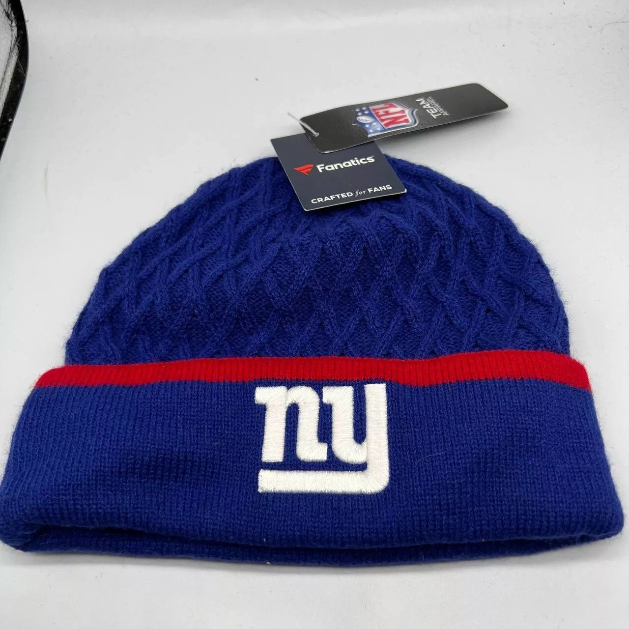 NFL New York Giants Fanatics Hat Beanie Cap Blue New Men | Grailed