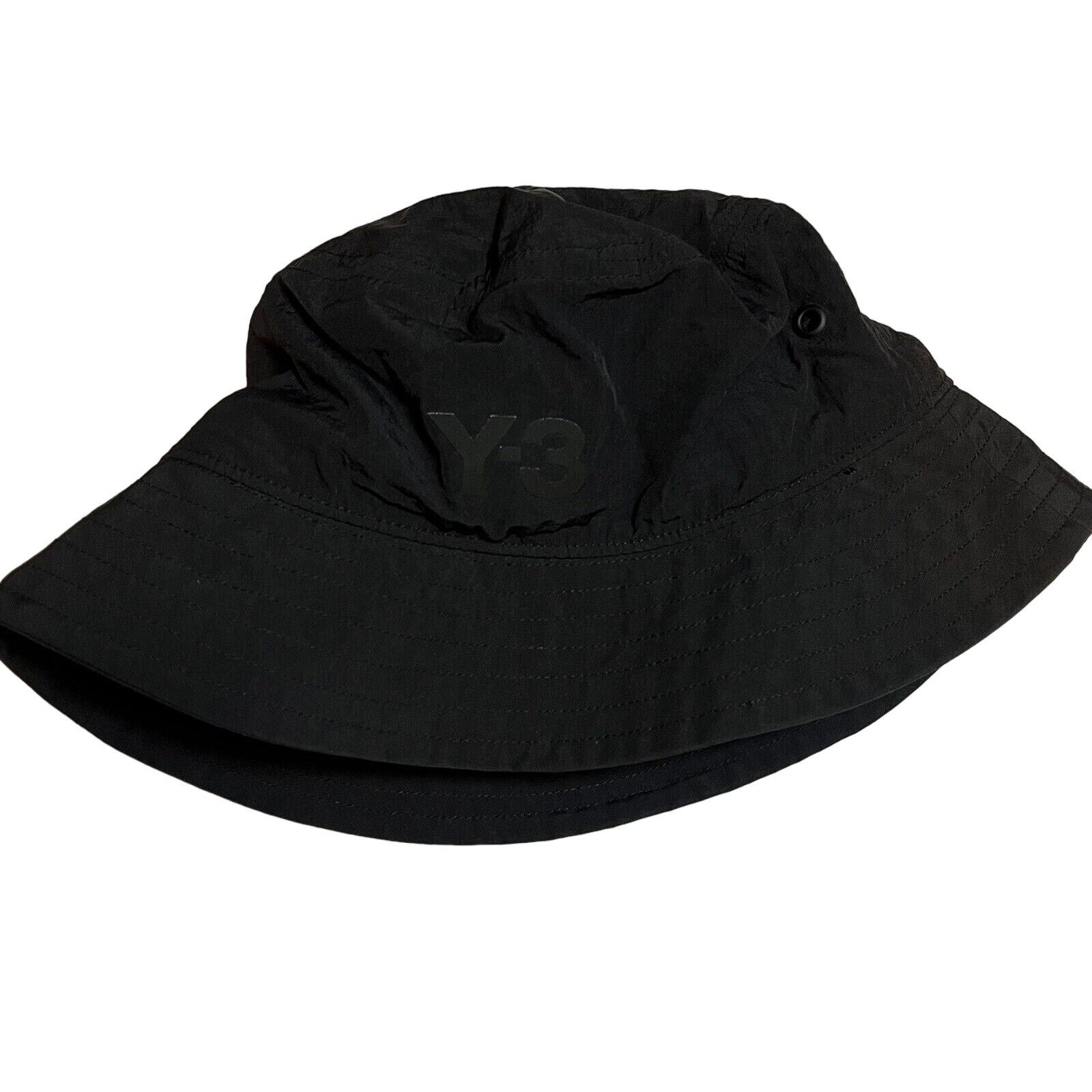 Y-3 Yohji Yamamoto ADIDAS Womens Hat Y-3 Nylon Bucket Hat Black | Grailed