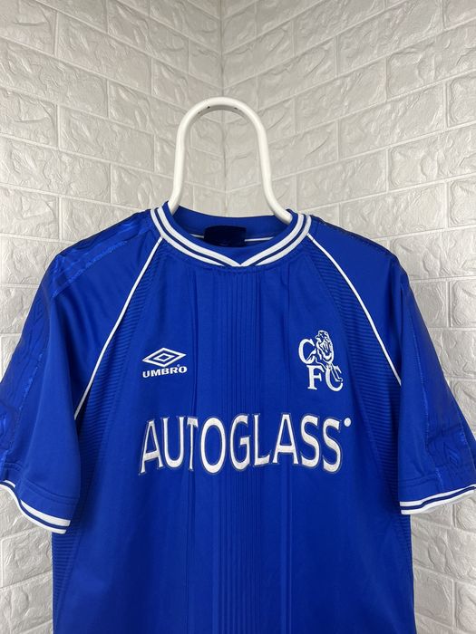 Umbro Vintage Umbro Autoglass Chelsea 1999 -2000 Home Jersey | Grailed