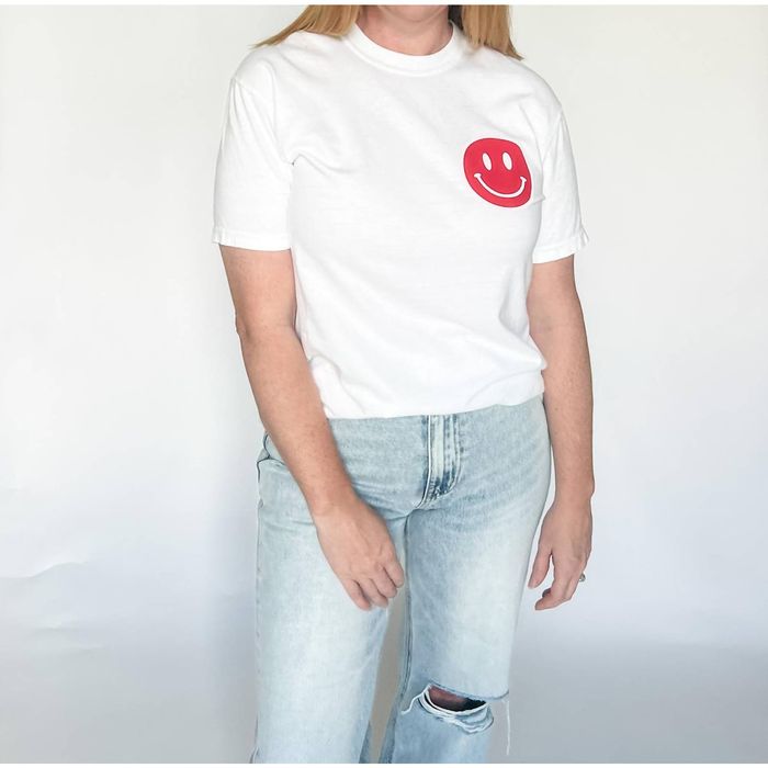 Designer FRIDAY + SATURDAY Let's Go Team Tee In White | Grailed Designer FRIDAY + SATURDAY Let's Go Team Tee In White | Grailed