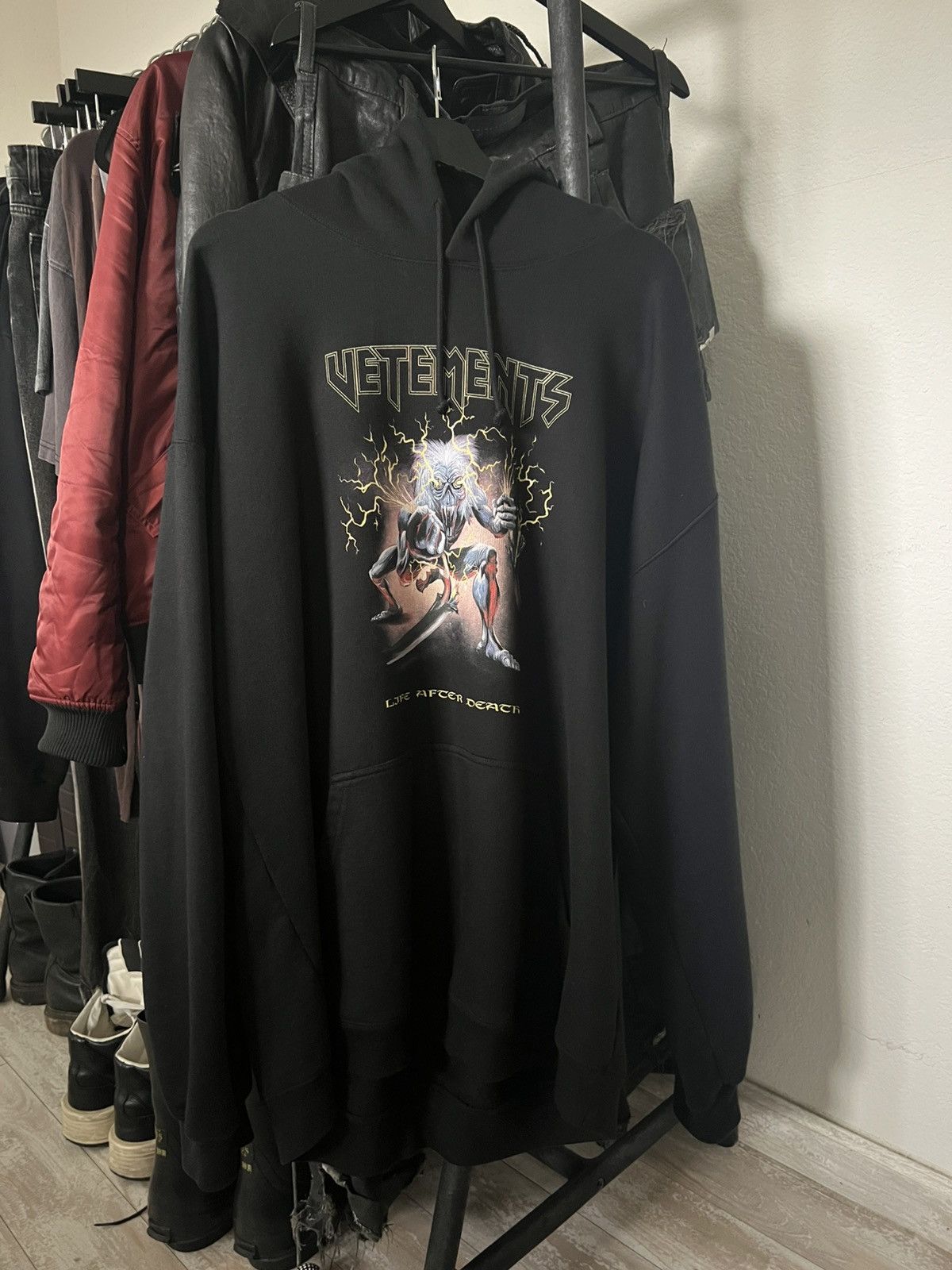 Vetements Vetements Life After Death Hoodie | Grailed