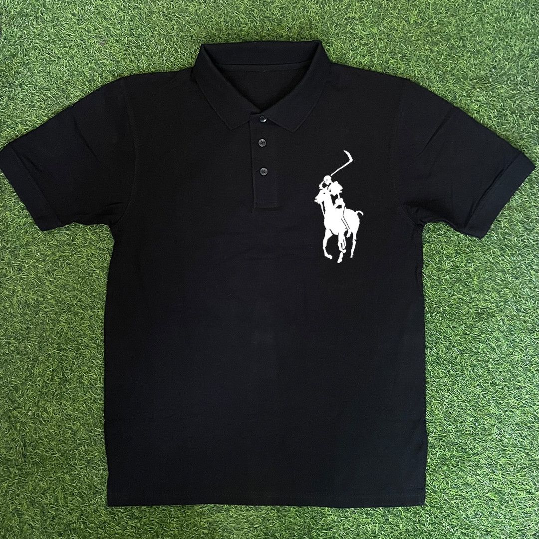 Vintage SKELETON POLO TSHIRT | Grailed