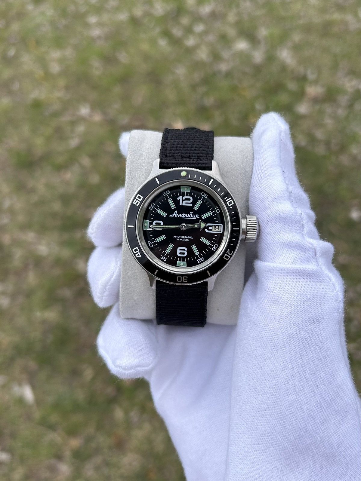 Vintage Vintage Watch Vostok Amphibia Custom Model Soviet USSR 1990s ...