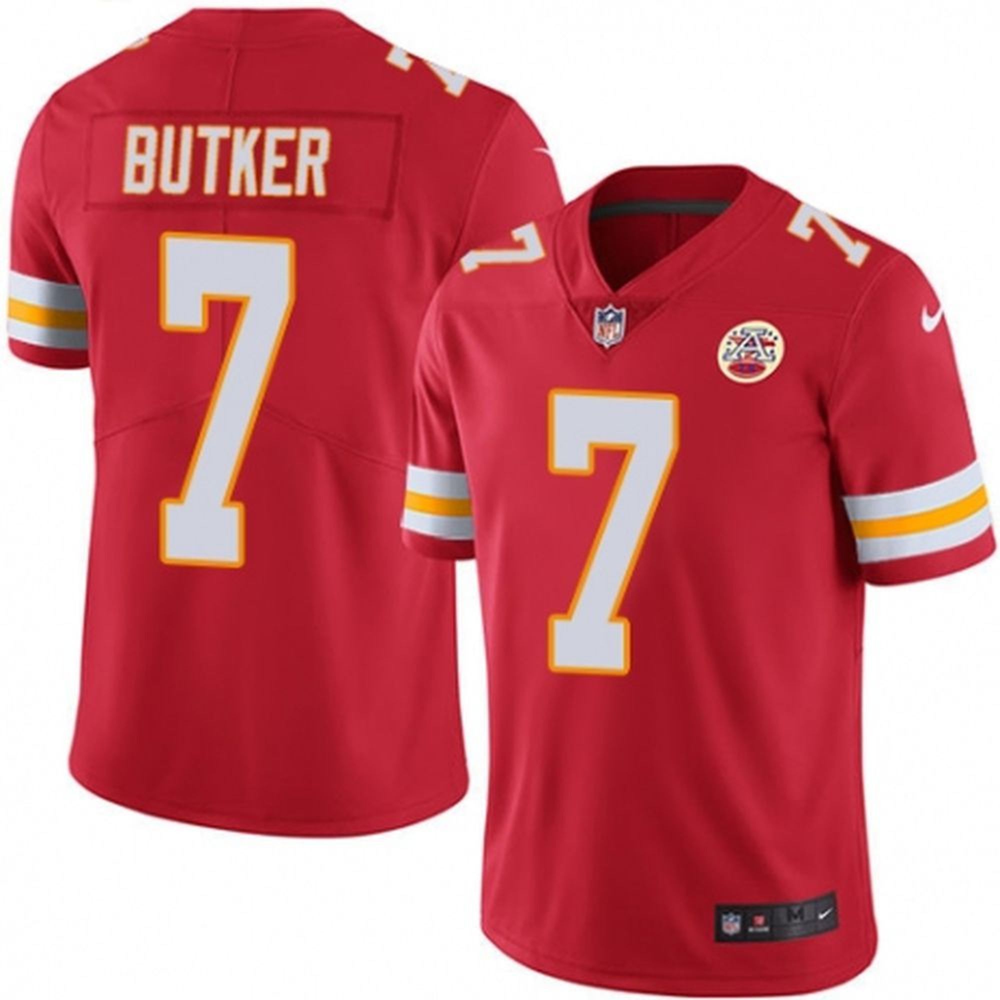 Custom Men- XXL - Kansas City Chiefs Harrison Butker Red Jersey | Grailed