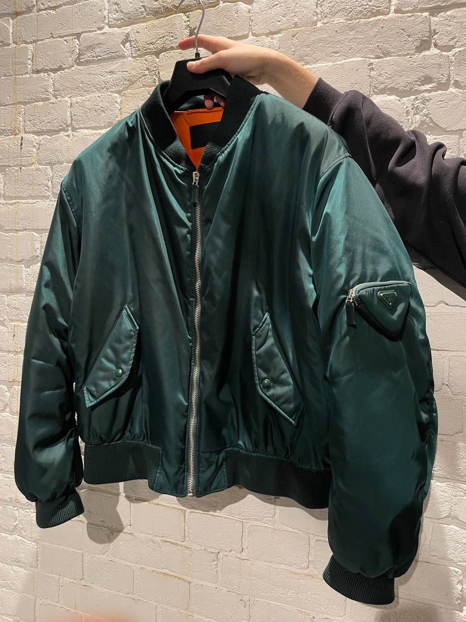 Raf Simons Green Bomber Jacket | Grailed