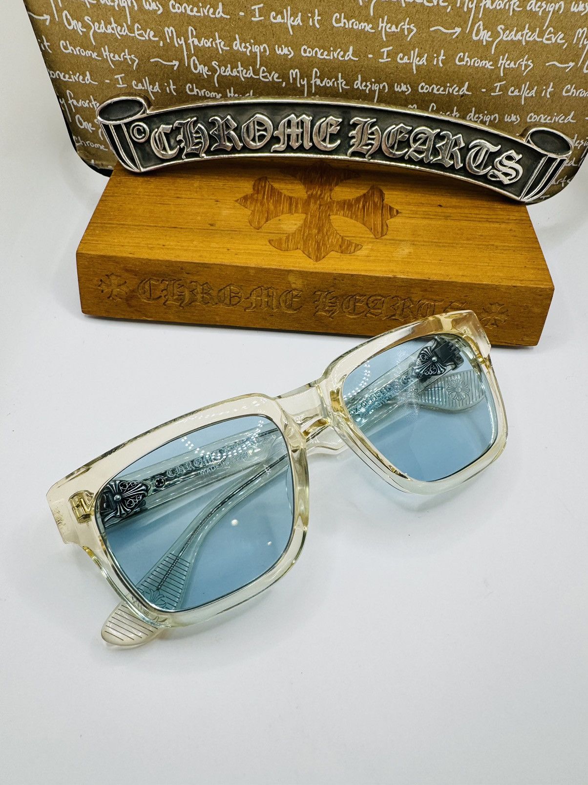 Chrome Hearts Chrome Hearts Box Officer Sunglasses | Grailed