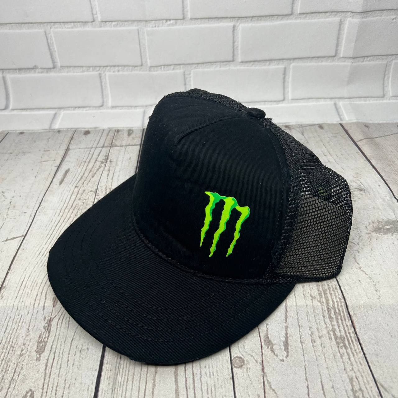 Other Monster Energy Racing Trucker Hat Snapback Cap Black Men | Grailed