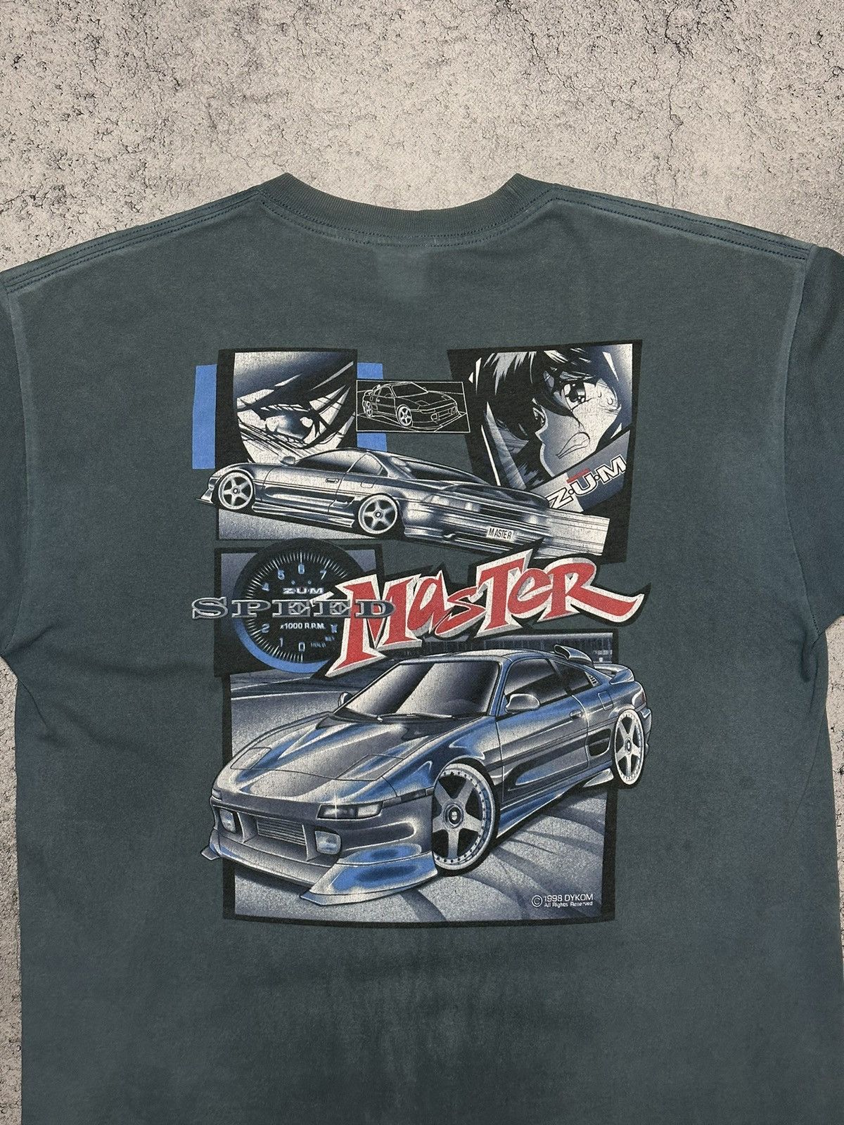 Vintage Vintage 1998 Zum Speed Racing Toyota MR2 Dykom Tshirt | Grailed