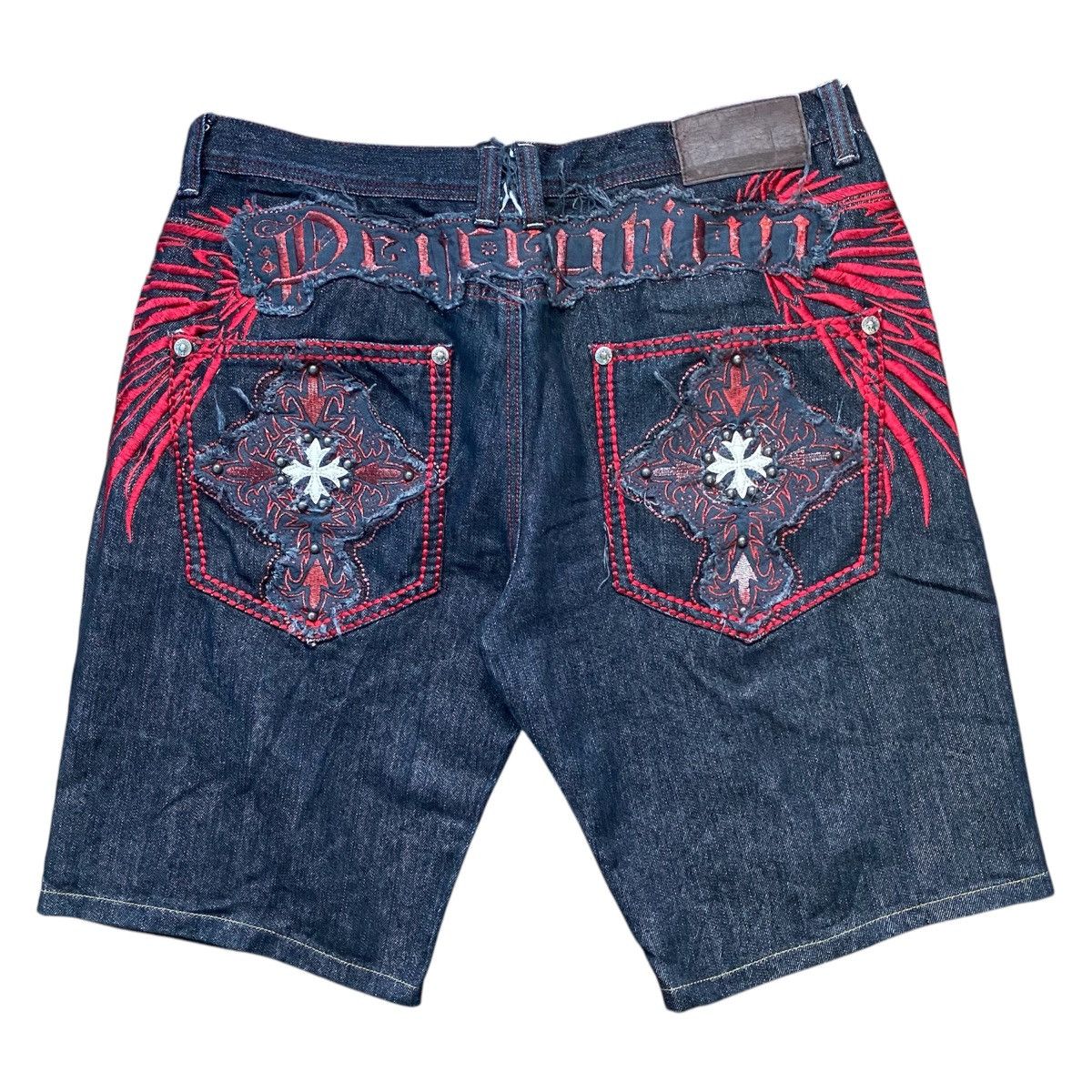 Imperious × Streetwear Y2K Style Imperious Delf Jorts | Grailed