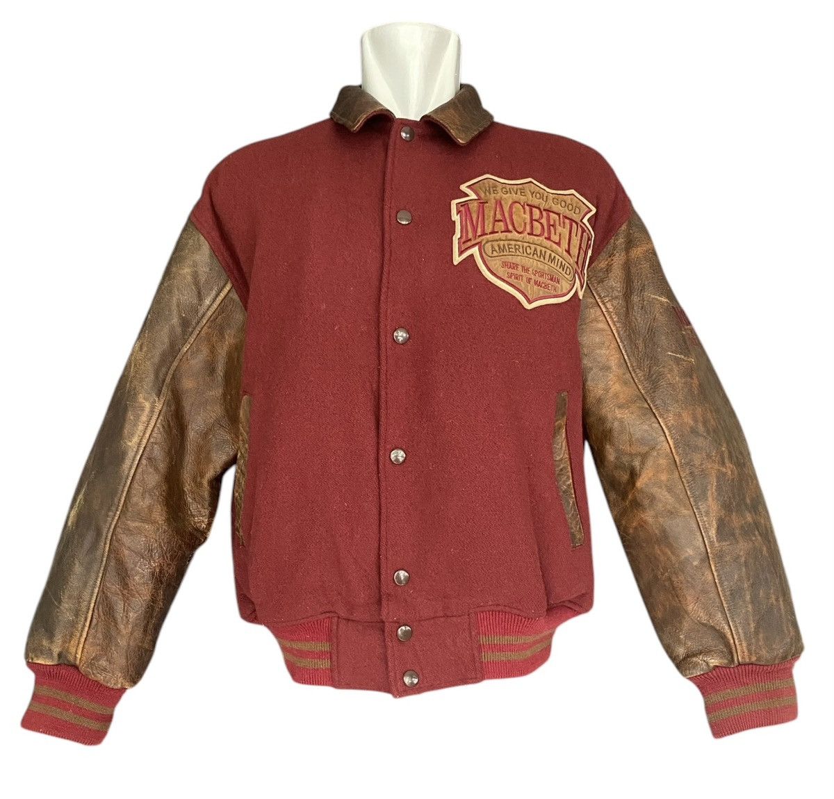 Macbeth × Varsity Jacket × Vintage Vintage MACBETH Varsity Jacket | Grailed