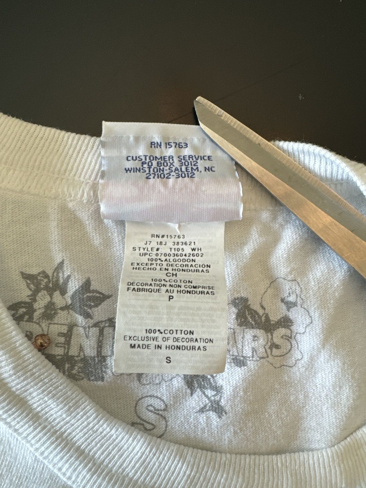 Off-White Pyrex Vision Tarmac Tee | Grailed