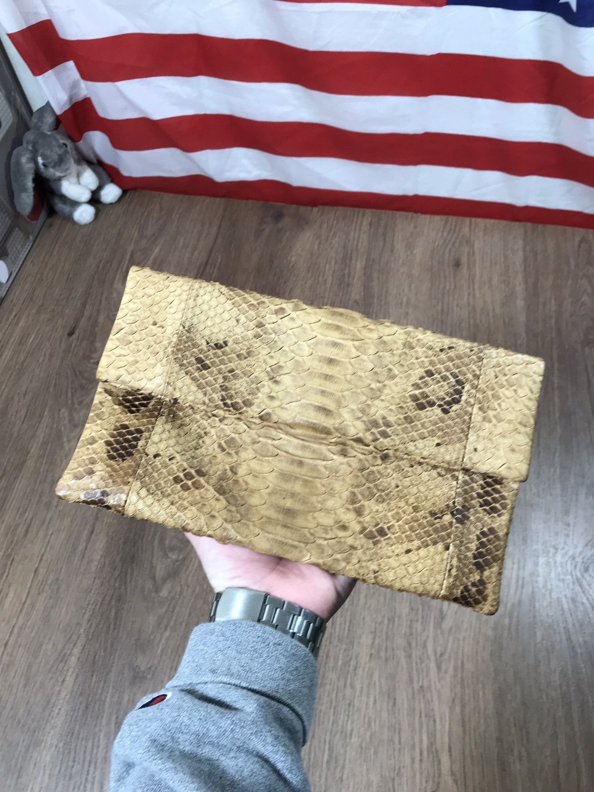 Leather × Luxury × Vintage Vintage Python Clutch | Grailed