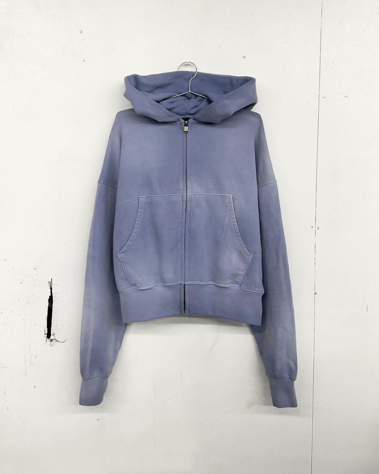 Adam Small Adam Small Villain Zip Up Hoodie Lavender | Grailed