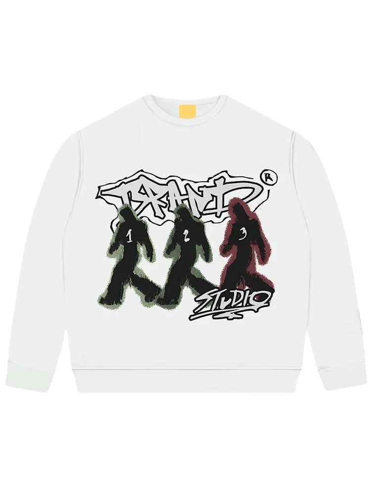 Japanese Brand × Streetwear Y2K Streetwear Walking Graffiti Name Cotton ...