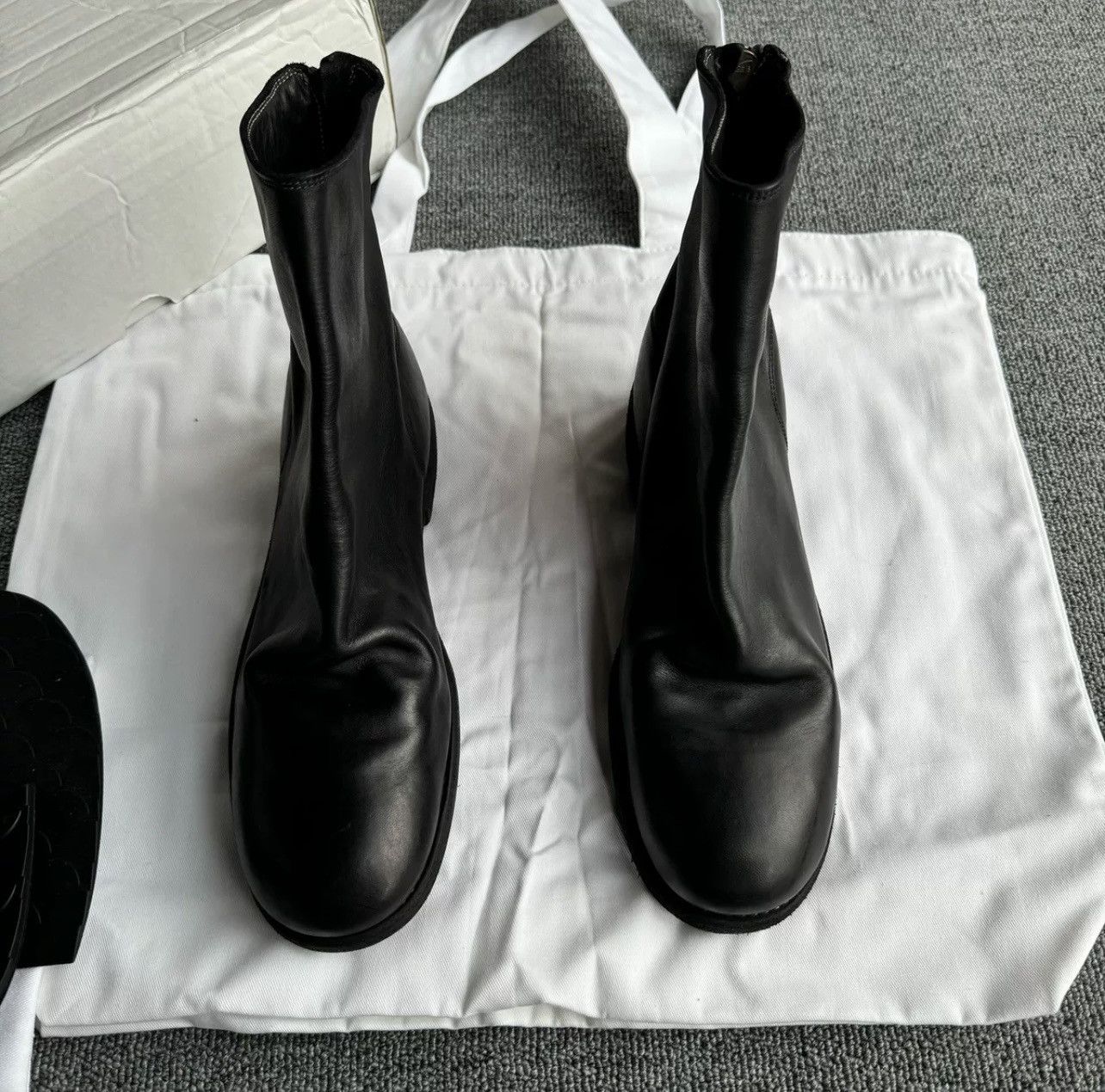 Guidi Guidi 986 Black Horse Leather Backzip Boots | Grailed