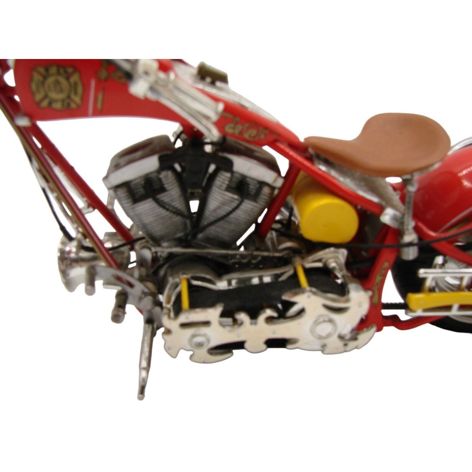 Vintage Orange County Choppers Fire Bike FD American Die Cast Motorc ...