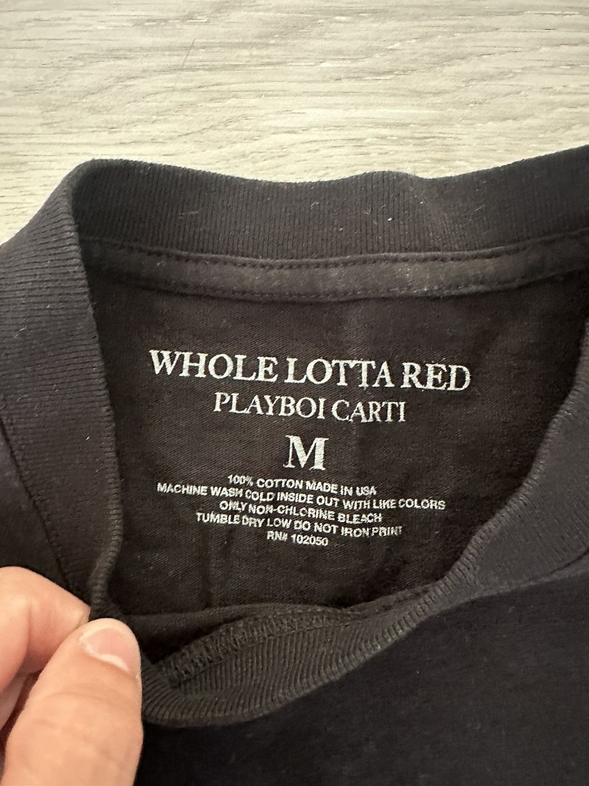 Playboi Carti Playboi Carti Whole Lotta Red Merch “Black Leather Devil ...