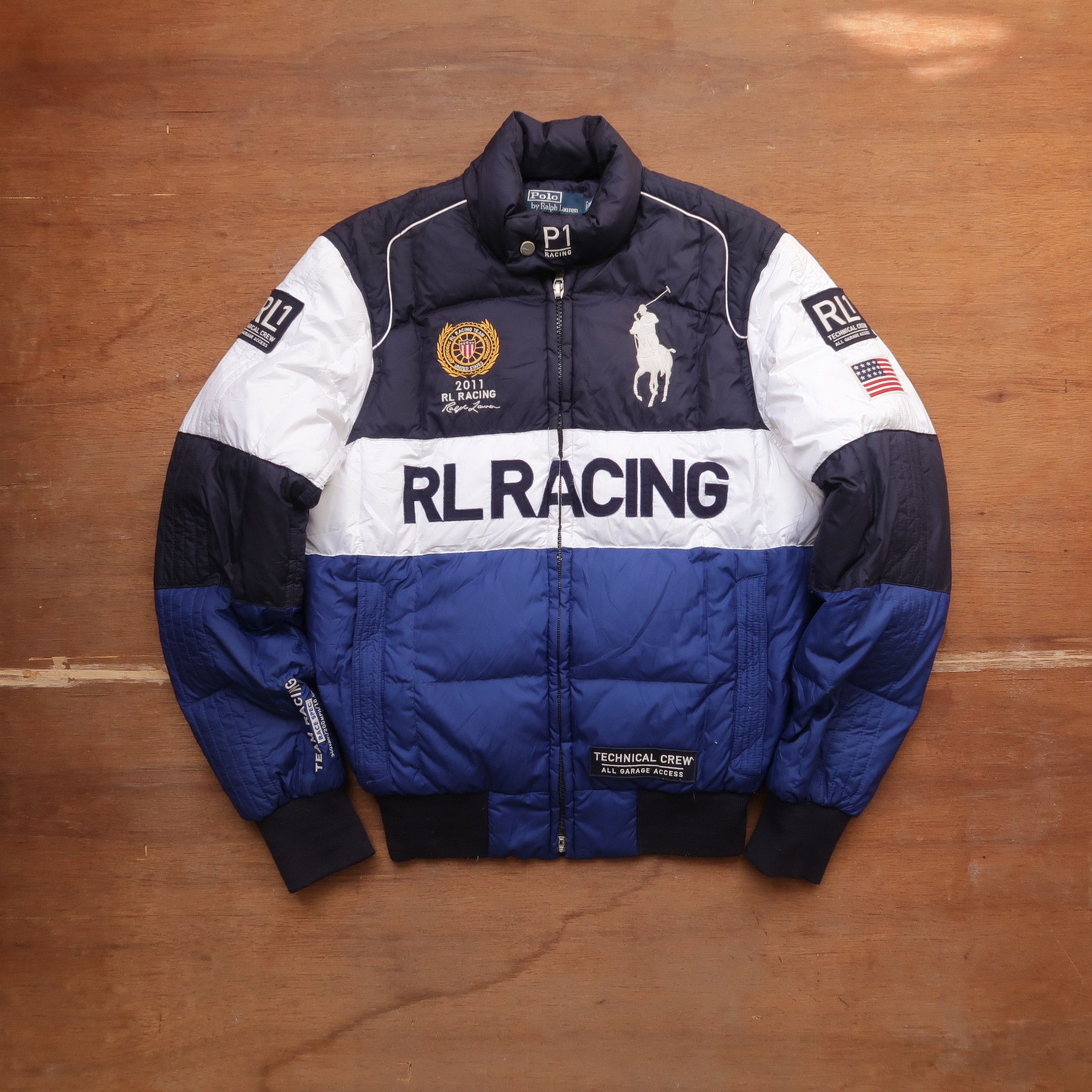 Ralph Lauren Limited Polo Ralph Lauren P1 Racing Down Bomber Jacket ...