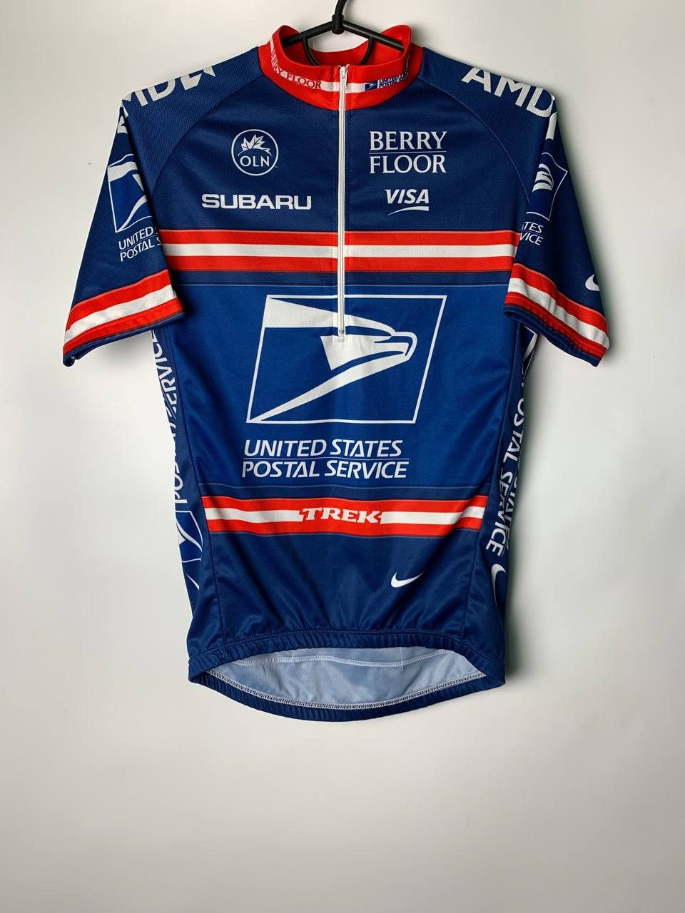 Nike NIKE CYCLING JERSEY USPS TEAM SUBARU VISA SIZE | Grailed