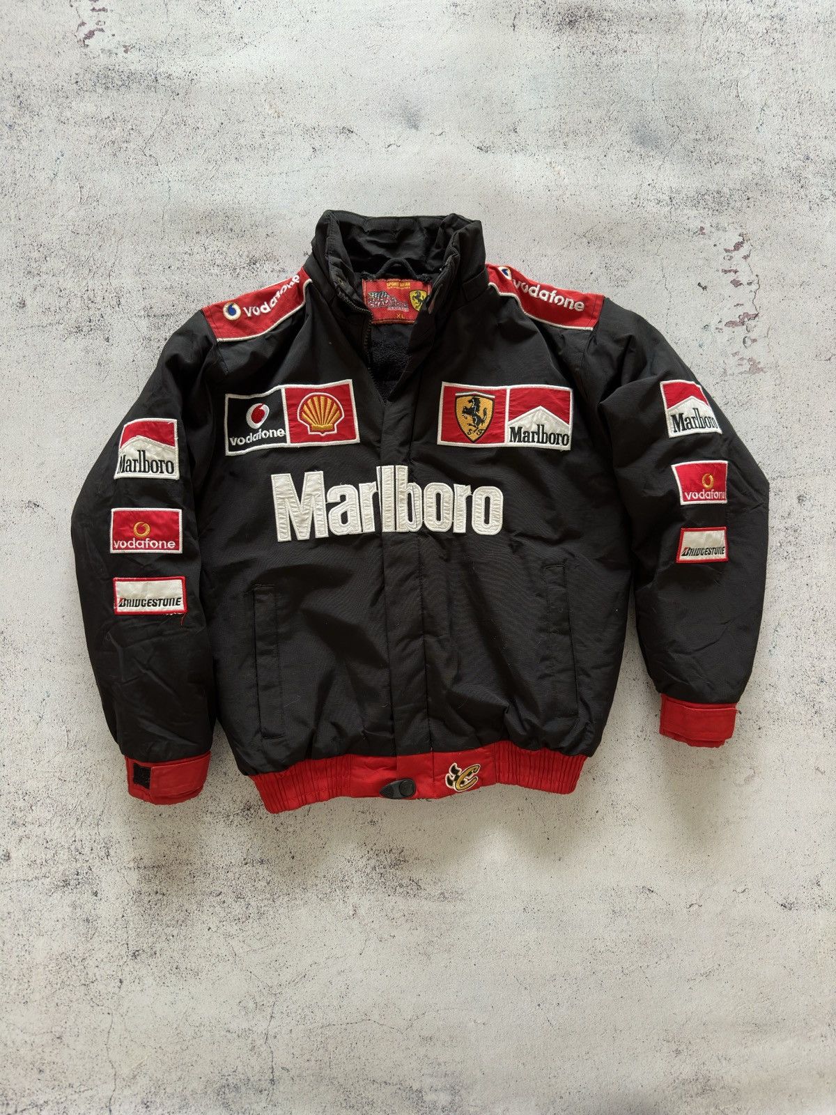 Marlboro × Racing × Vintage Vintage Ferrari Marlboro Racing Jacket ...