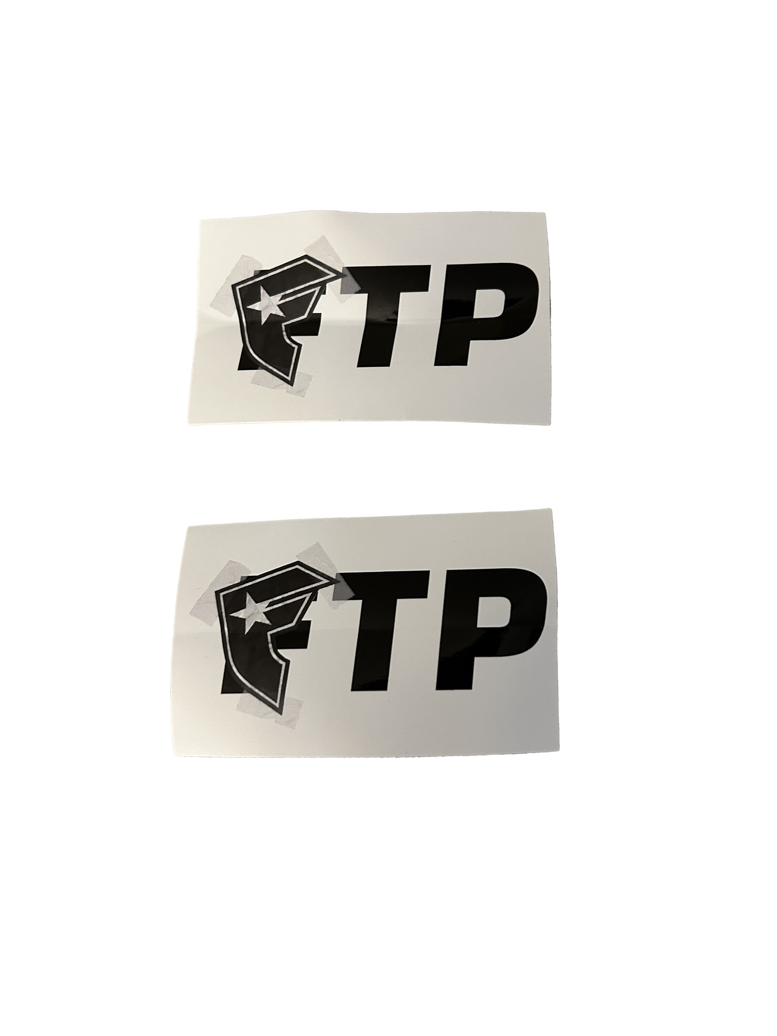 Fuck The Population ftp famous sticker logo white | Grailed