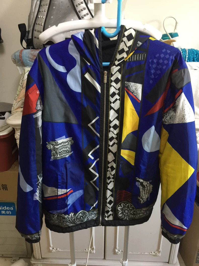 Versace VERSACE Baroque Print Zip Jacket - dmc | Grailed