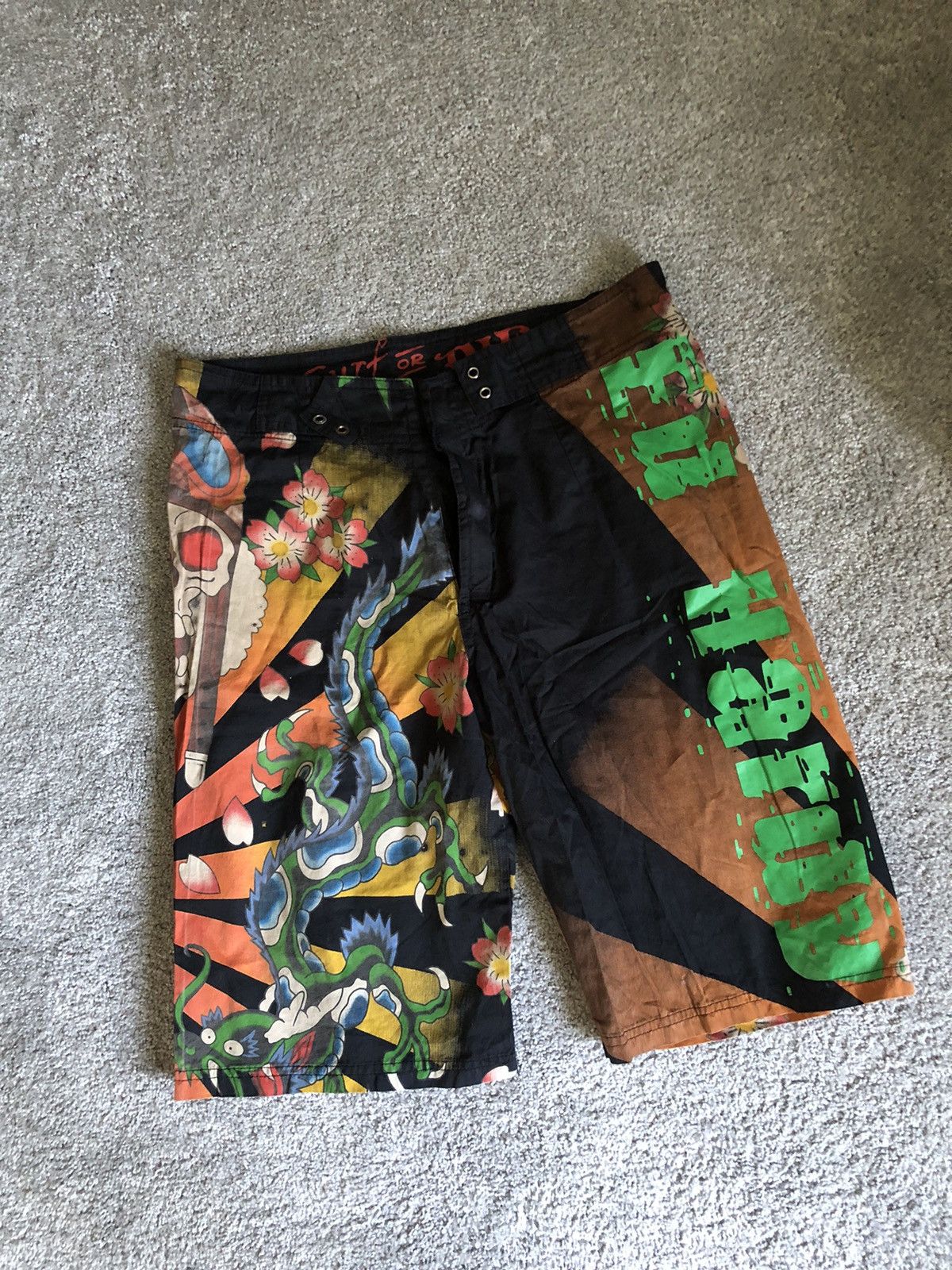 Ed Hardy × Japanese Brand × Vintage VINTAGE ED HARDY JAPANESE STYLE ...