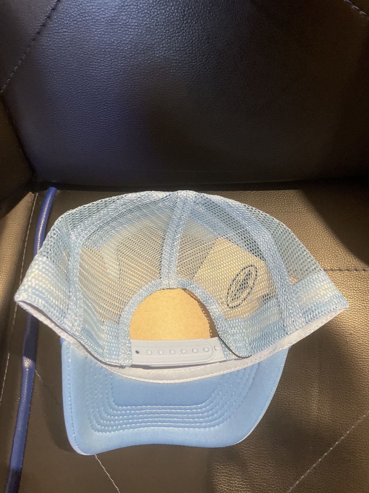 Corteiz Corteiz Alcatraz Trucker Hat Baby Blue | Grailed