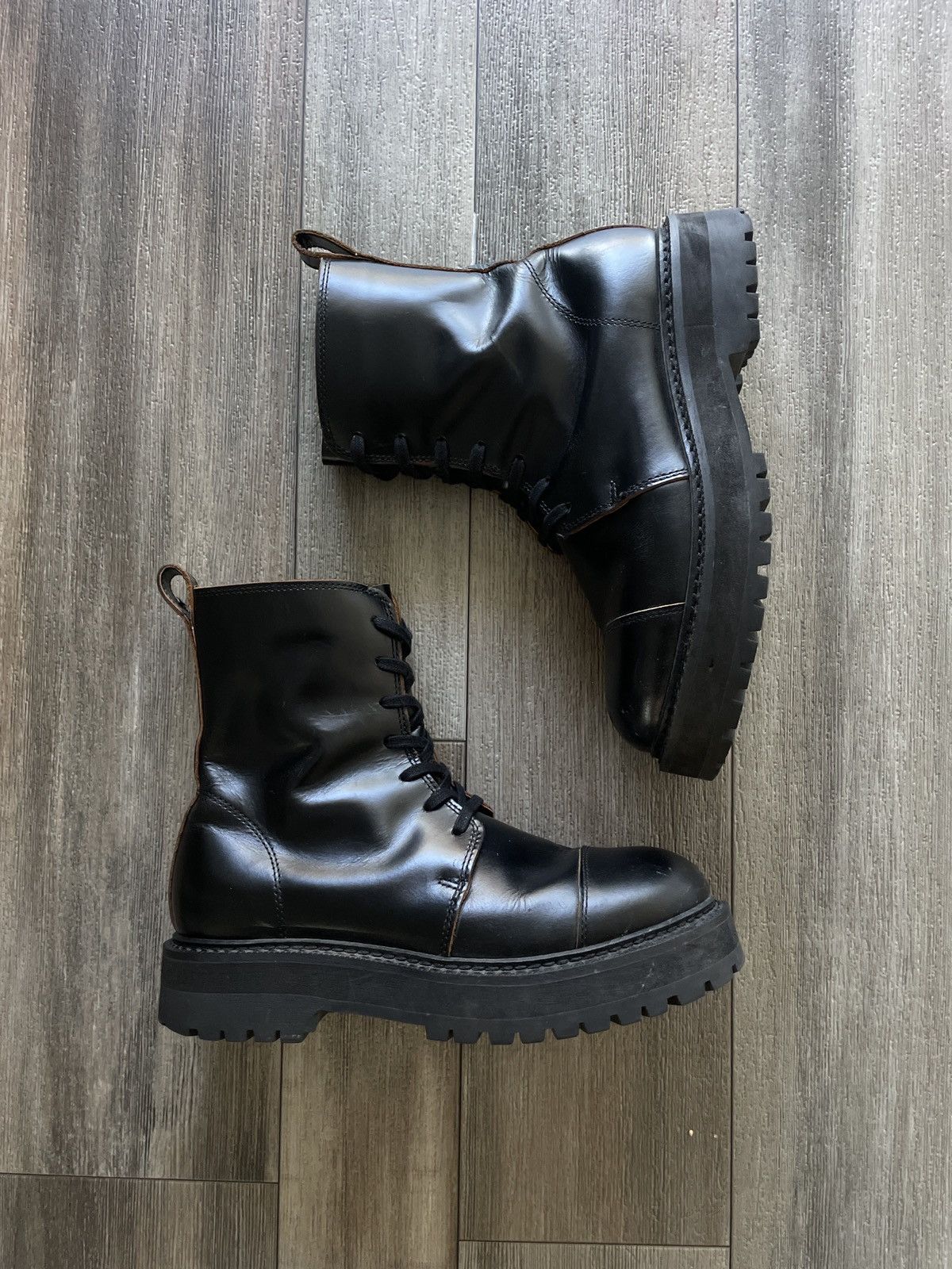 Colette Hyatt Somar Grunt Combat Boots | Grailed