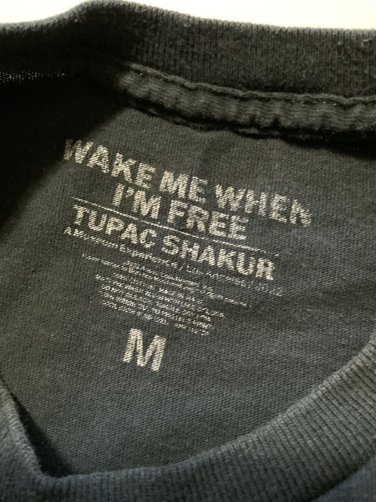Other Tupac Shakur Wake Me When I’m Free Museum Prophet T-Shirt | Grailed
