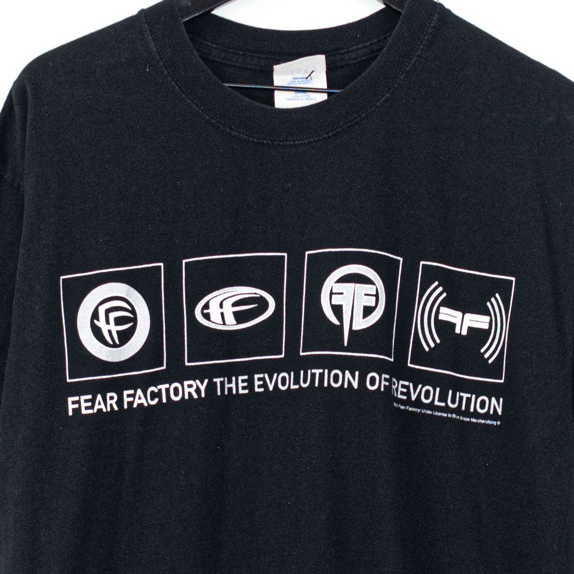 Band Tees × Rock T Shirt × Vintage 2001 Fear Factory The Evolution ...