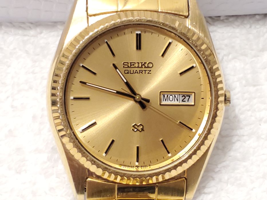 Seiko Vintage Seiko Day Date Men's Watch Stainless Steel 3 Jewels | Grailed