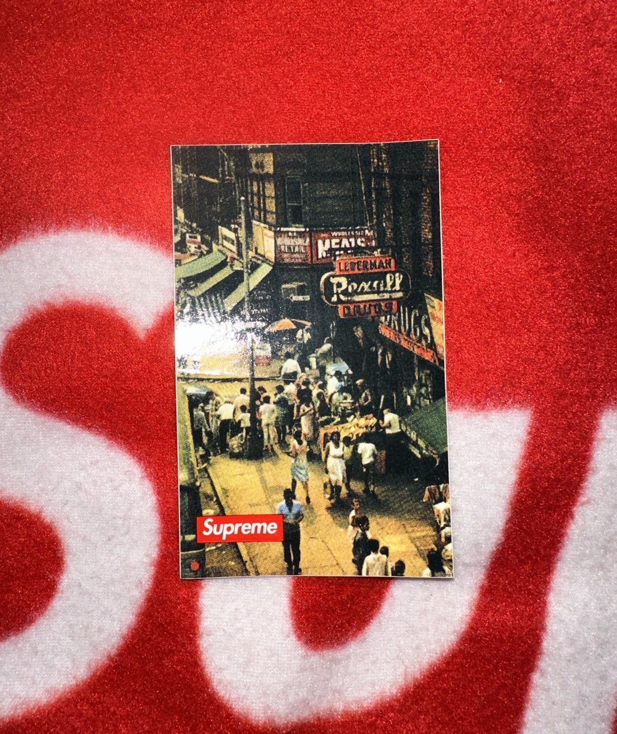 Stickers × Streetwear × Supreme FW10 Supreme Street Scene Sticker 2010 ...