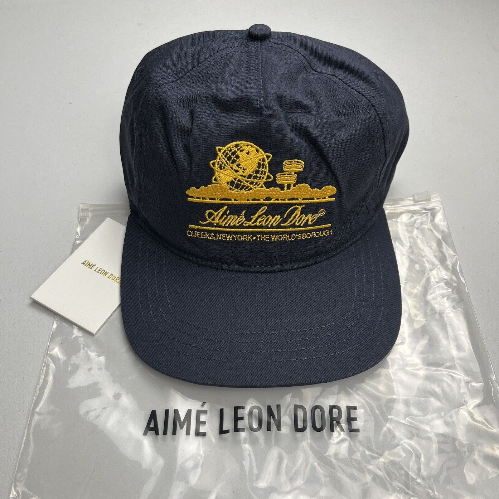 Aime Leon Dore × Streetwear Aime Leon Dore Unisphere Hat Evening Blue ...