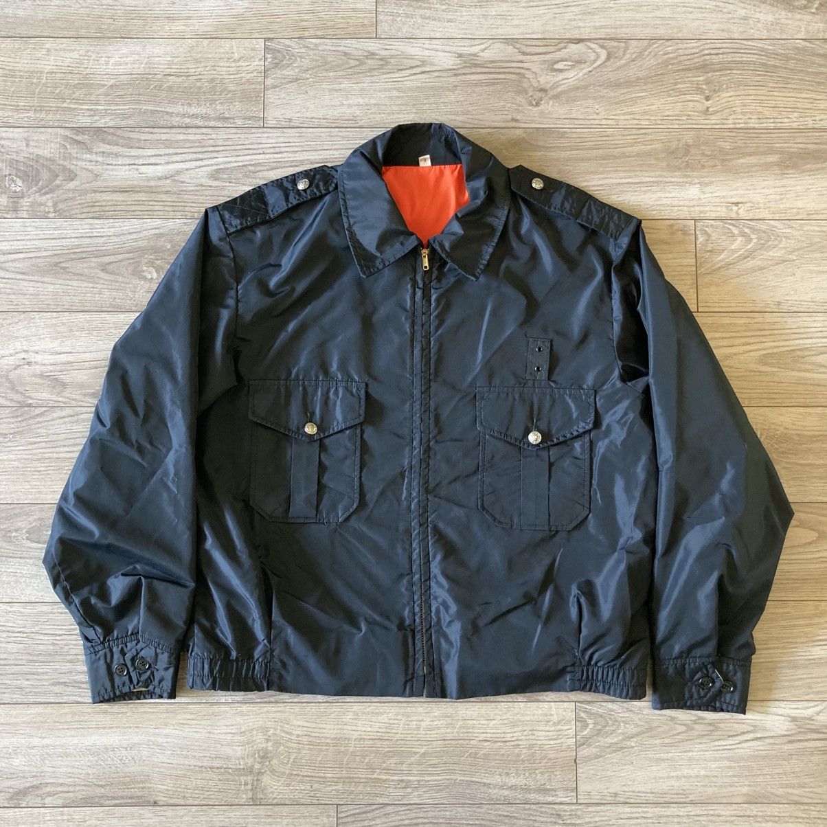 Vintage 70s 80s boxy reversible work jacket | Grailed