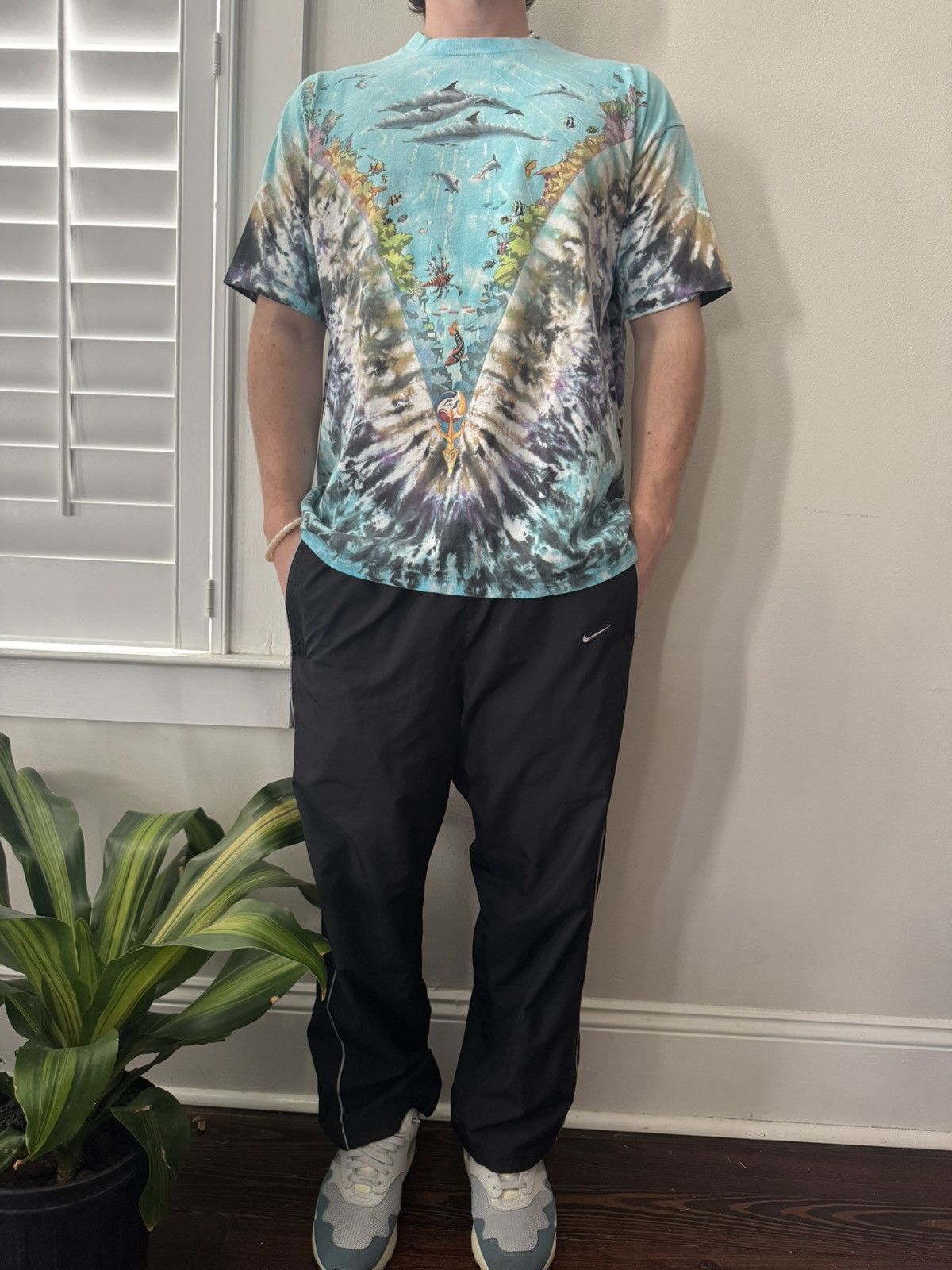 Liquid Blue × Streetwear × Vintage 1990 Liquid Blue Aquatic AOP Made in ...