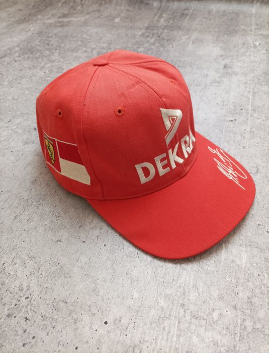 Vintage Ferrari Dekra Racing Cap Hat 2000s Michael Schumacher | Grailed