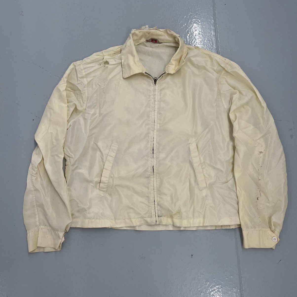 Other Vintage 60s Sir Jac Yellow Spring Distressed Boxy Jacket | Grailed