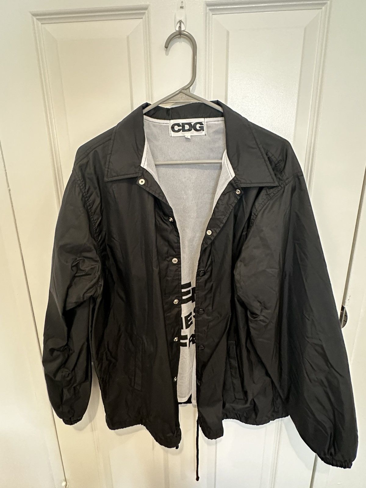 Comme des Garcons CDG Black Coach Jacket | Grailed